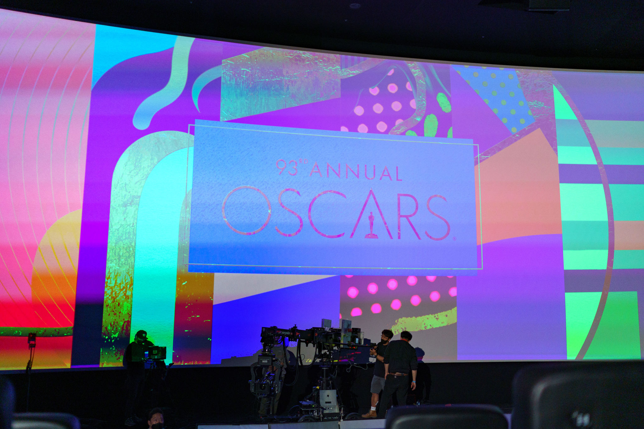 Director Bong Joon Ho presents Oscars 2021 Best Director award - Dolby ...