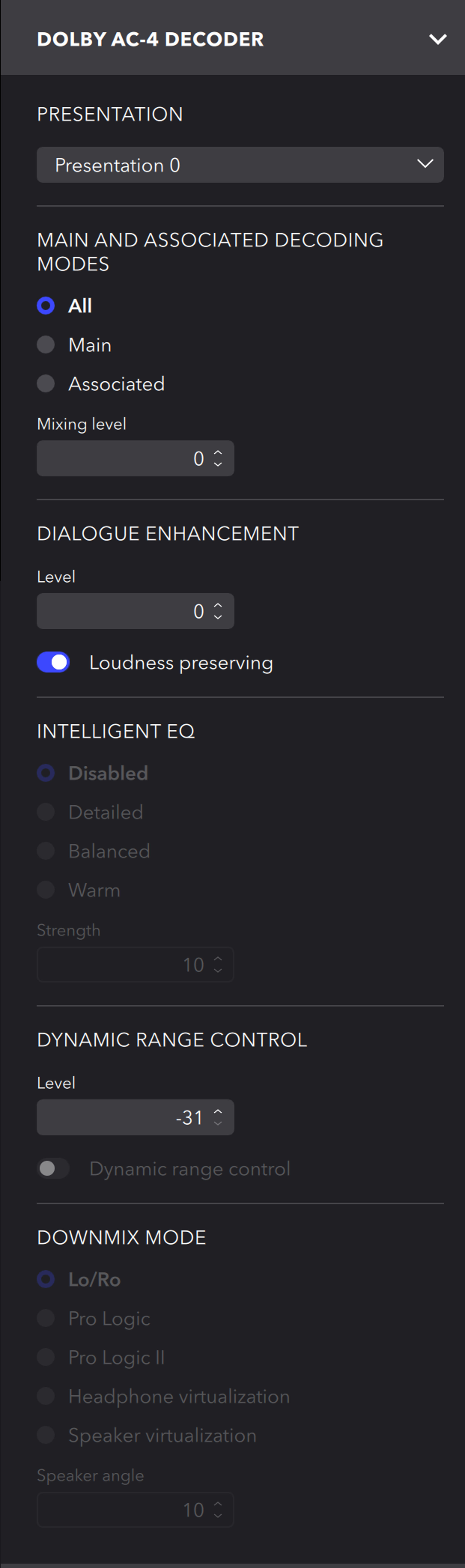 Dolby Reference Player - Dolby Professional