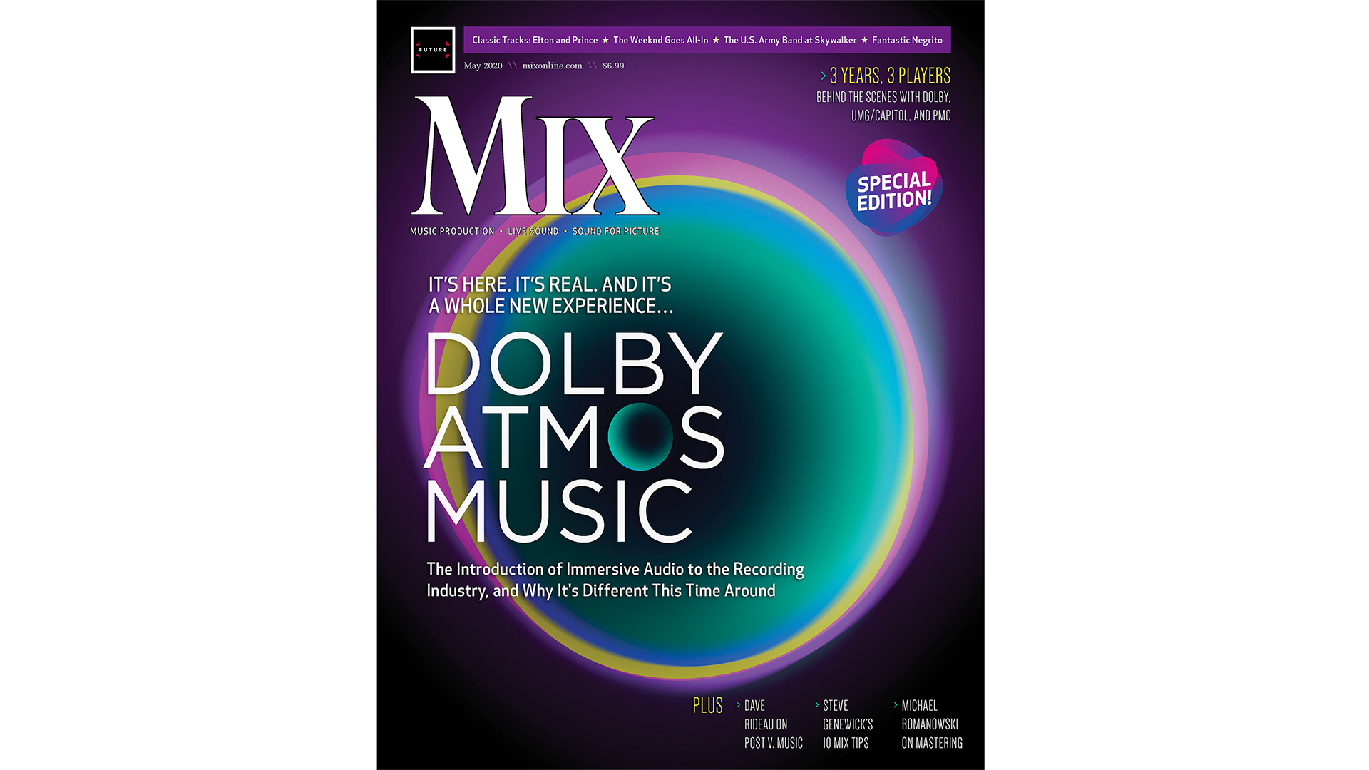 Mix Magazine Dedicates May Issue to Dolby Atmos Music - Dolby Professional